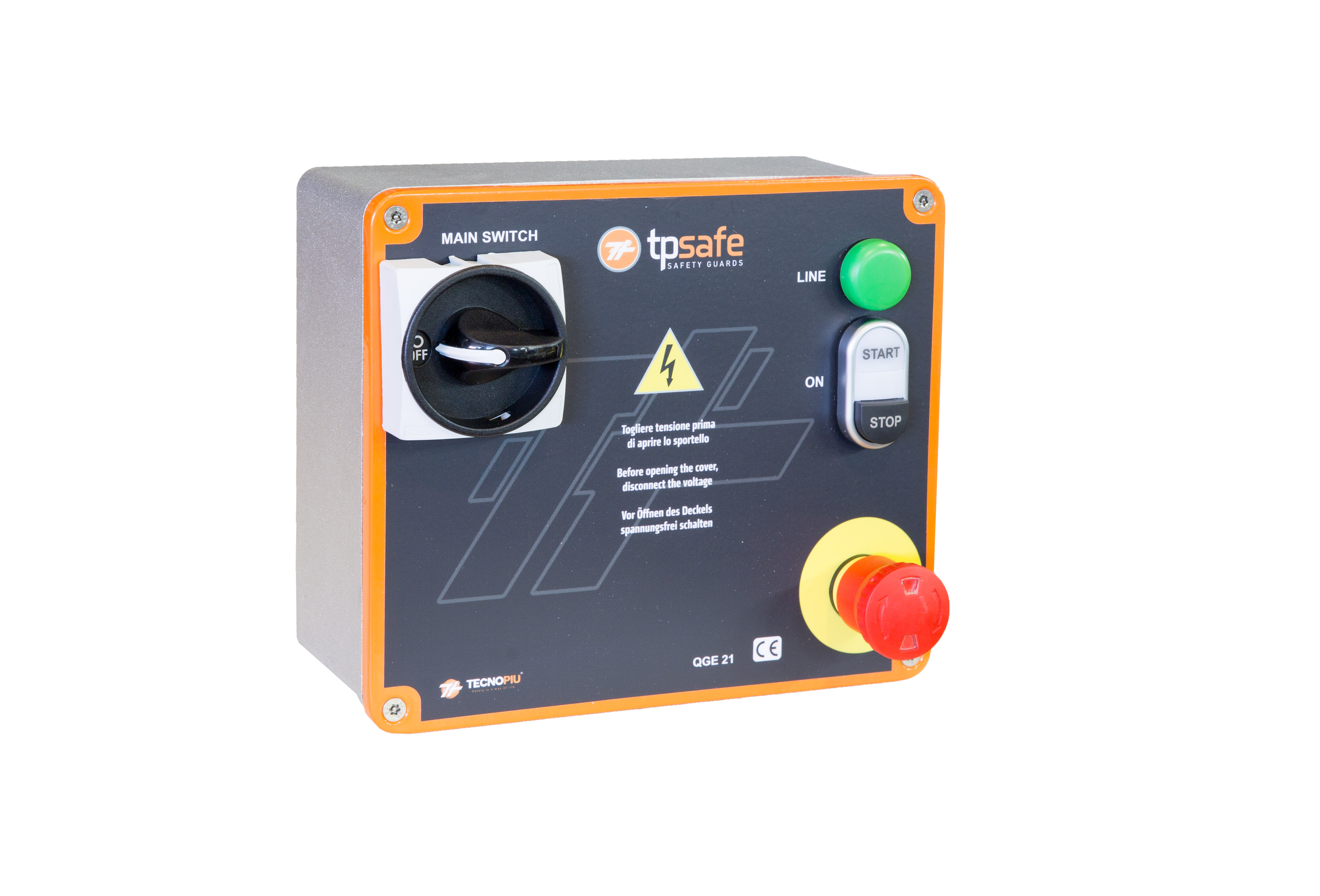 Electrical Panel for industrial accident-prevention devices | Tecno Più
